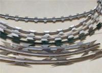 China Security NATO Ribbon Barbed Galvanized Razor Wire Concertina Tape for sale