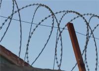 China Fencing Use Spiral Razor Wire For Resident Safety Houses Knife Shaving Mesh for sale
