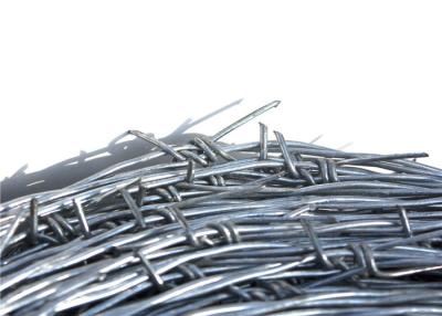 China Security Wire Fence With Barb Miniature Barbed Wire 4 Point 12 14 16 Gauge Gi Material for sale