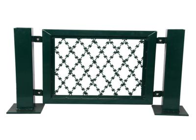 China Powder Coated Welded Razor Mesh For Razor Wire Fence , Diamond Razor Mesh for sale