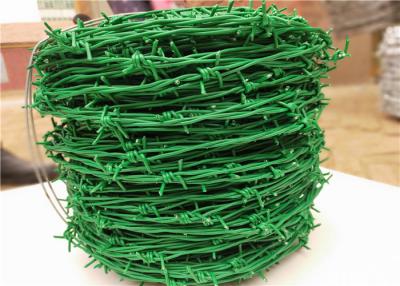 China PVC Coated Barbed Iron Wire High Security Wire Fence Gaucho Barbed Wire for sale