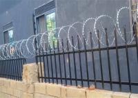 China Concertina Flat Wrap Razor Wire Use On Top Of Fence Or Concrete Wall for sale