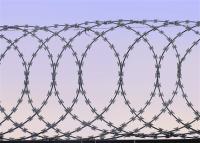China Concertina Flat Wrap Razor Wire Use On Top Of Fence Or Concrete Wall for sale