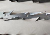 China Medium Size Steel Wall Spikes Hot Dipped Galvanized Or Black Powder Coated for sale