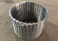China 60cm Helical Barbed Galvanized Steel BTO 22 Razor Wire for sale