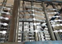 China Blade Galvanized Barbed Wire Concertina Mesh Lashings In Coastal Areas for sale