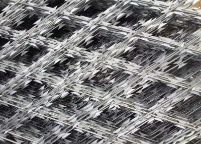 China Blade BTO11 BTO22 BTO30 Welded Razor Wire Mesh for sale