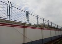 China Military Welded Rhombus Razor Mesh Fence For Perimeter Protection for sale
