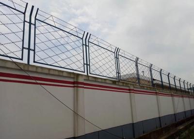 China Military Welded Rhombus Razor Mesh Fence For Perimeter Protection for sale