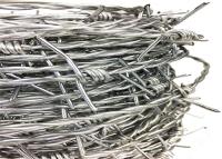 China Galvanised Pvc Coated Coil Security Barbed Wire 12 14 Gauge for sale