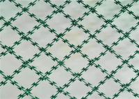 China 75*150mm Powder Coated BTO 22 Razor Wire Fence for sale