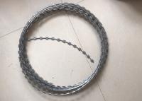 China Zinc Coated 250gsm Concertina Razor Wire 950mmx68 Turns Per Coil for sale