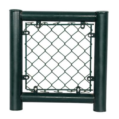 China 3.8mm 50mm * 50mm Pvc Coated Chain Link Fence 2m * 10m Per Roll for sale