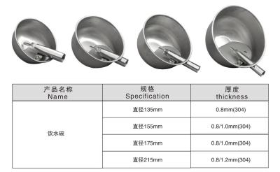China 175mm Pig Water Bowl Auto Refill Water Bowl Anti Rust Durable for sale