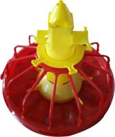 China Livestock Poultry Feeding Pan Round Broiler Pan Feeding System for sale