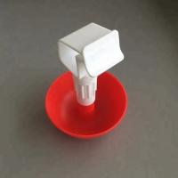China Double Wing Twin Lock Nipple Drinker For Quail Poultry Water Nipple System for sale