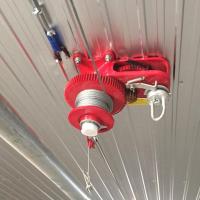 China 3500lbs 3000lbs 1500lbs Winches of poultry equipment for chicken broiler farm house automatic drinking feeding line for sale