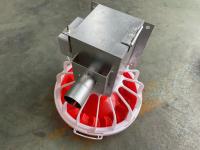 China Sixteen grid feeding trays（Red and white） for sale