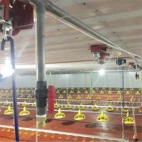 China 2.2KW Automatic Broiler Feeding System Pan Feeder Poultry For Farms for sale