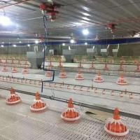 China Computerized Chicken Pan Feeder PVC Pipe Chicken Feeders And Water Systems for sale