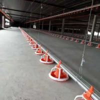 China Floor Automatic Broiler Feeding System Pan Feeder Nipple System In Poultry for sale