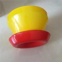 China 3kg 6kg 8kg Plastic Poultry Feeder Chicken Feeding Line Parts Yellow Red for sale