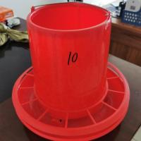 China 3kg 6kg 10kg Hopper Poultry Feeder Automatic Drinker For Poultry for sale