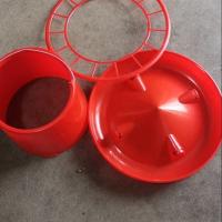 China 3kg 6kg 10kg Hopper Poultry Feeder Automatic Drinker For Poultry for sale
