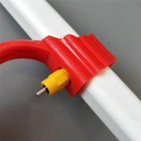 China 22mm 25mm Poultry Nipple Drinker System Poultry Farm Nipple Drinker for sale