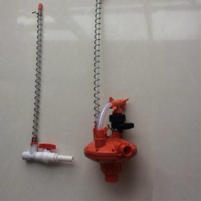 China Poultry Pressure Regulator and End Kit for Broiler Chicken Breeding Farming Automatic Watering Drinking System Line for sale