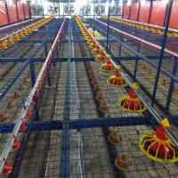 China Yellow Red Broiler Feed Pan Poultry Farming Equipment Custom for sale