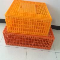 China Pure PE Poultry Carrier Crate Chicken Transport Cage Customized for sale
