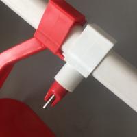 China Automatic duck Nipple Drinker For Poultry Animal Husbandry Equipment,Water Nipple Drinker With Clips For Chicken Poultry for sale