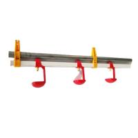 China Automatic Chicken Nipple Drinkers Poultry Drinking Line 38.8mm 304 Stainless for sale
