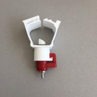 China White Red Automatic Chicken Water Nipple Poultry Drinking Line Parts for sale