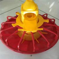 China Black Yellow Poultry Feeders 2L Feed Pans For Chickens for sale