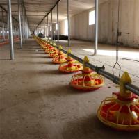 China Stainless Pan Feeding System For Broiler Feed Pan Orange And White for sale