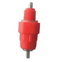 China 360 Degree Ball Valve Chicken Nipple Drinkers For Poultry Automatic Drinking System for sale