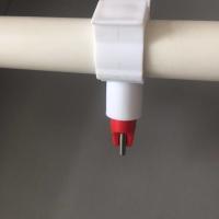 China Hot Selling Ball Valve Chicken Nipple Drinkers With Clips For Poultry Farm Equipment for sale