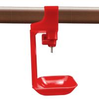 China New Design Ball Valve Threaded Poultry Chicken Nipple Drinker For Poultry Farm Drinking System for sale