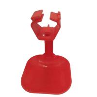 China Square Pipe Chicken Nipple Drinker Water Drip cups For Poultry Equipment for sale