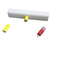 China Plastic Lubing Poultry Drinkers Poultry Drinking Line Parts Yellow And Red for sale