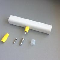 China Plastic Lubing Poultry Drinkers Poultry Drinking Line Parts Yellow And Red for sale
