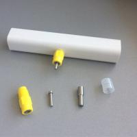 China Plastic Lubing Poultry Drinkers Poultry Drinking Line Parts Yellow And Red for sale