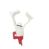 China Red Chicken Drinking Nipples With Steel Ball Chicken Waterer Use For Poultry Drinking Cups for sale