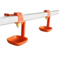 China Automatic Poultry Chicken Nipple Drinkers With Plastic Drip Cups For Poultry Farming System Chicken Drinking for sale