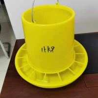 China 6KG 10KG 15KG Poultry Bucket Feeder Chicken Feeding Line Parts PVC for sale