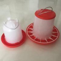 China 10KG 15KG Plastic Chicken Water Feeder Chicken Feeding Line Parts for sale