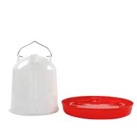 China 1.5kg 2.5kg 6kg 10kg poultry chicken feeders and drinkers for sale