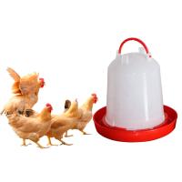 China 1.5kg 2.5kg 6kg 10kg poultry chicken feeders and drinkers for sale